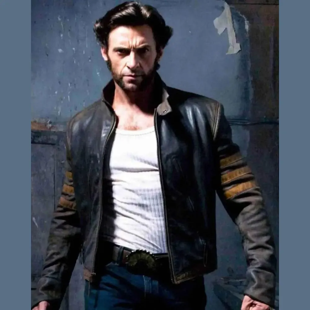 Wolverine X Men Leather Jacket | Hugh Jackman Leather Jacket