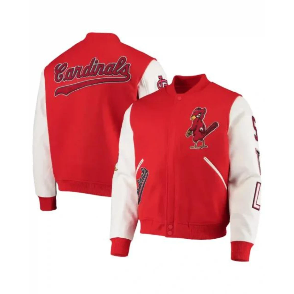 St Louis Cardinals Letterman Jacket | Louis Cardinals Jacket