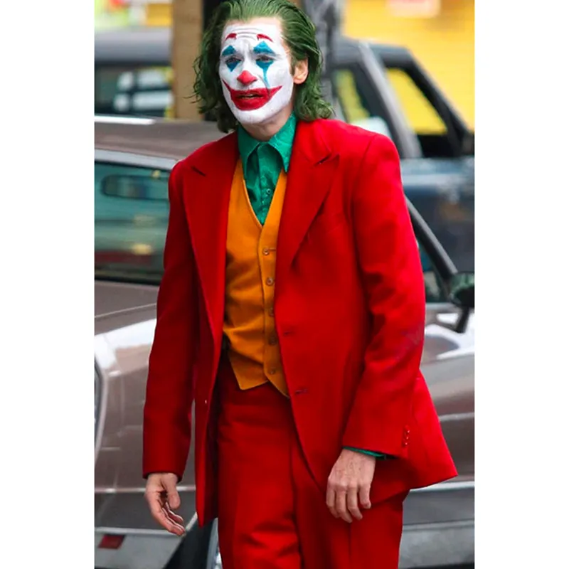 Joaquin Phoenix Joker Red Suit | Arthur Fleck Joker Red Costume