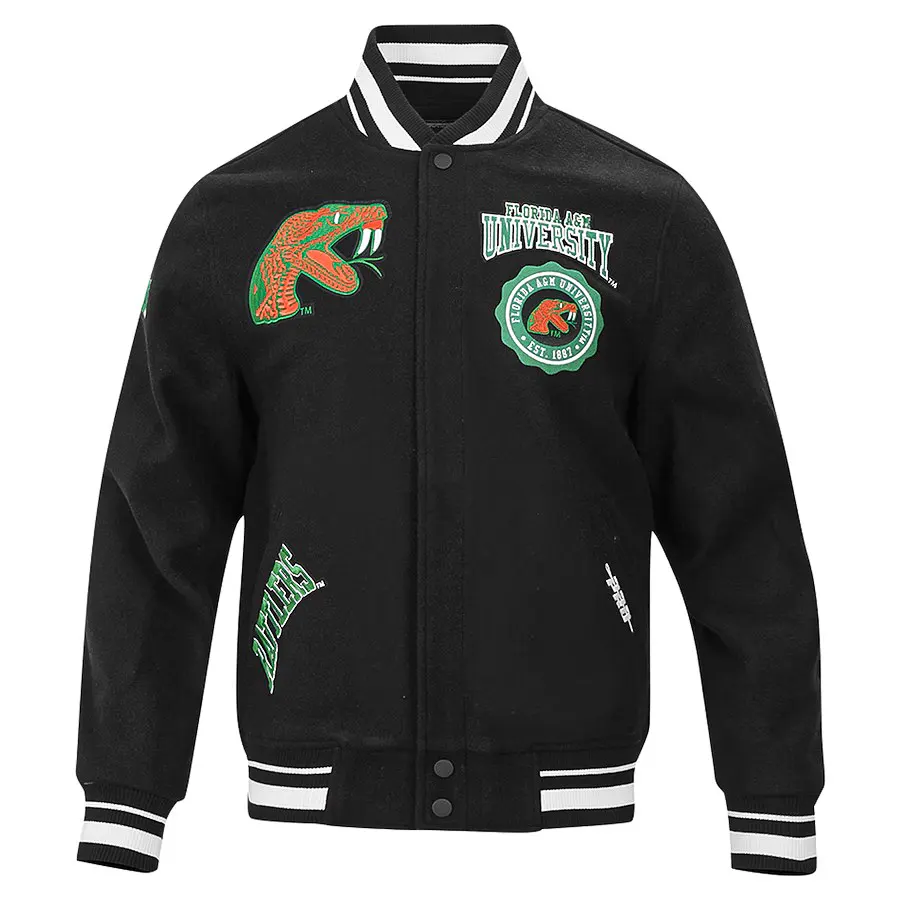 Florida A&M University Rattlers Crest Wool Jacket