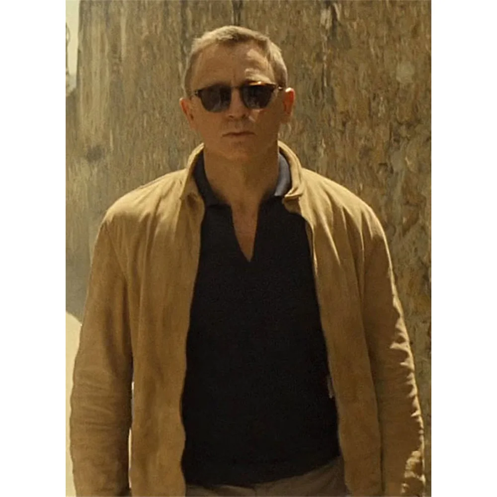 Daniel Craig Spectre Leather Jacket - Free Worldwide Shipping
