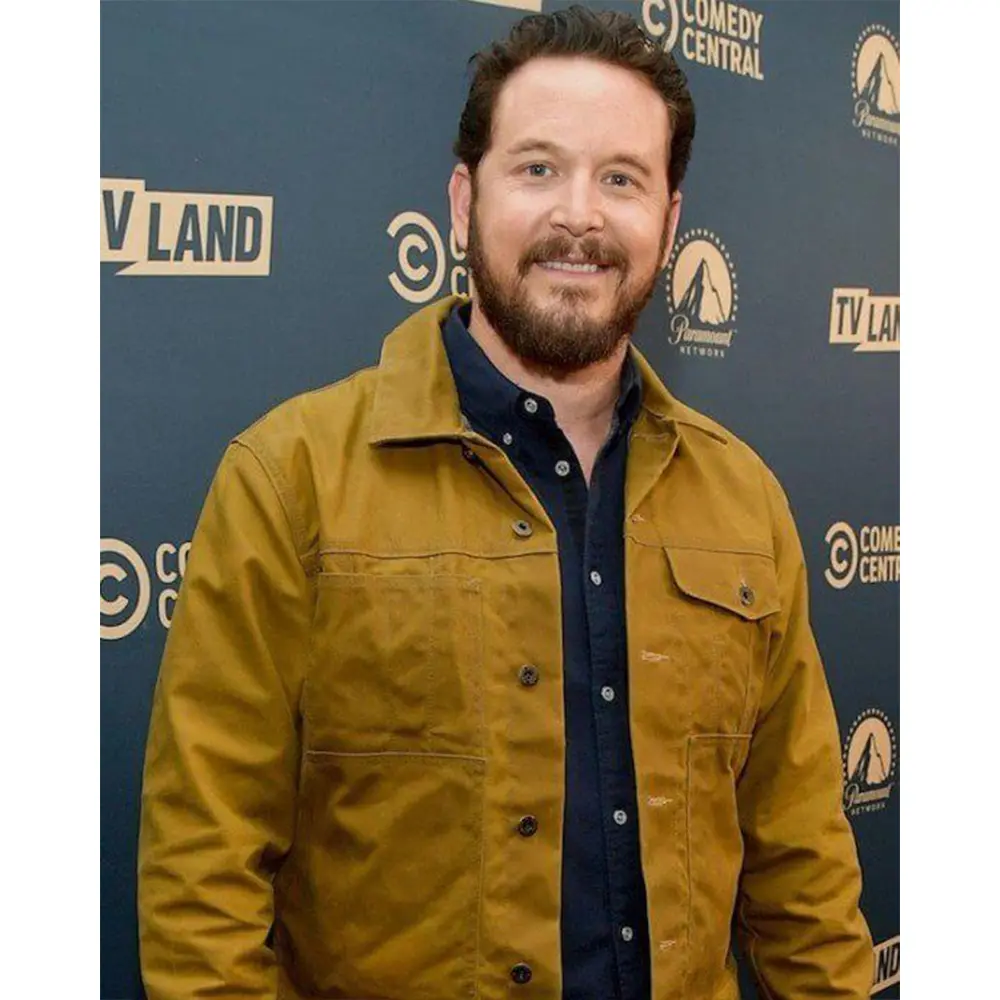 Yellowstone Rip Wheeler Cole Hauser Mustard Jacket - Buy Now